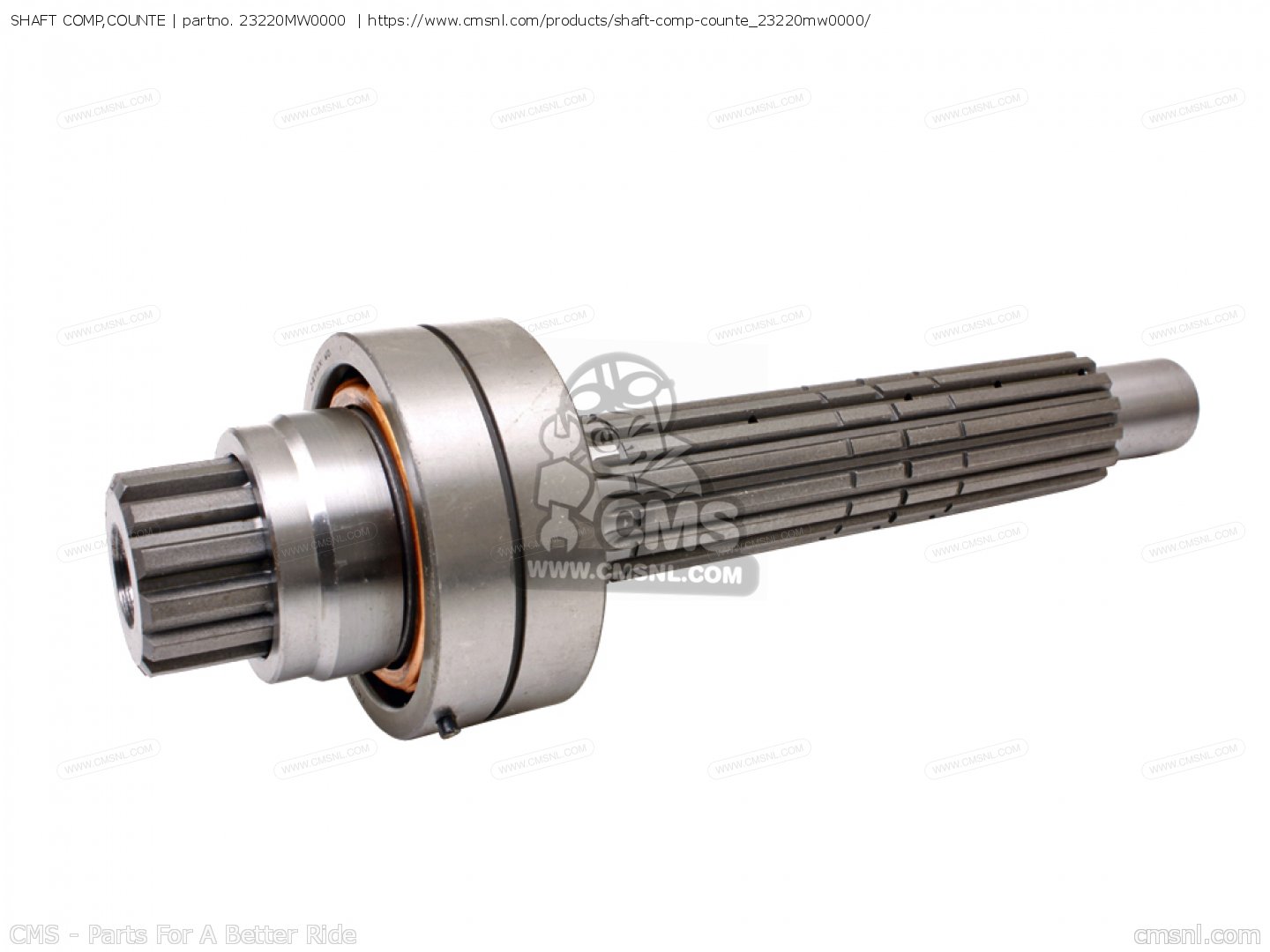 23220MW0000: SHAFT COMP,COUNTE Honda - buy the 23220-MW0-000 at CMSNL