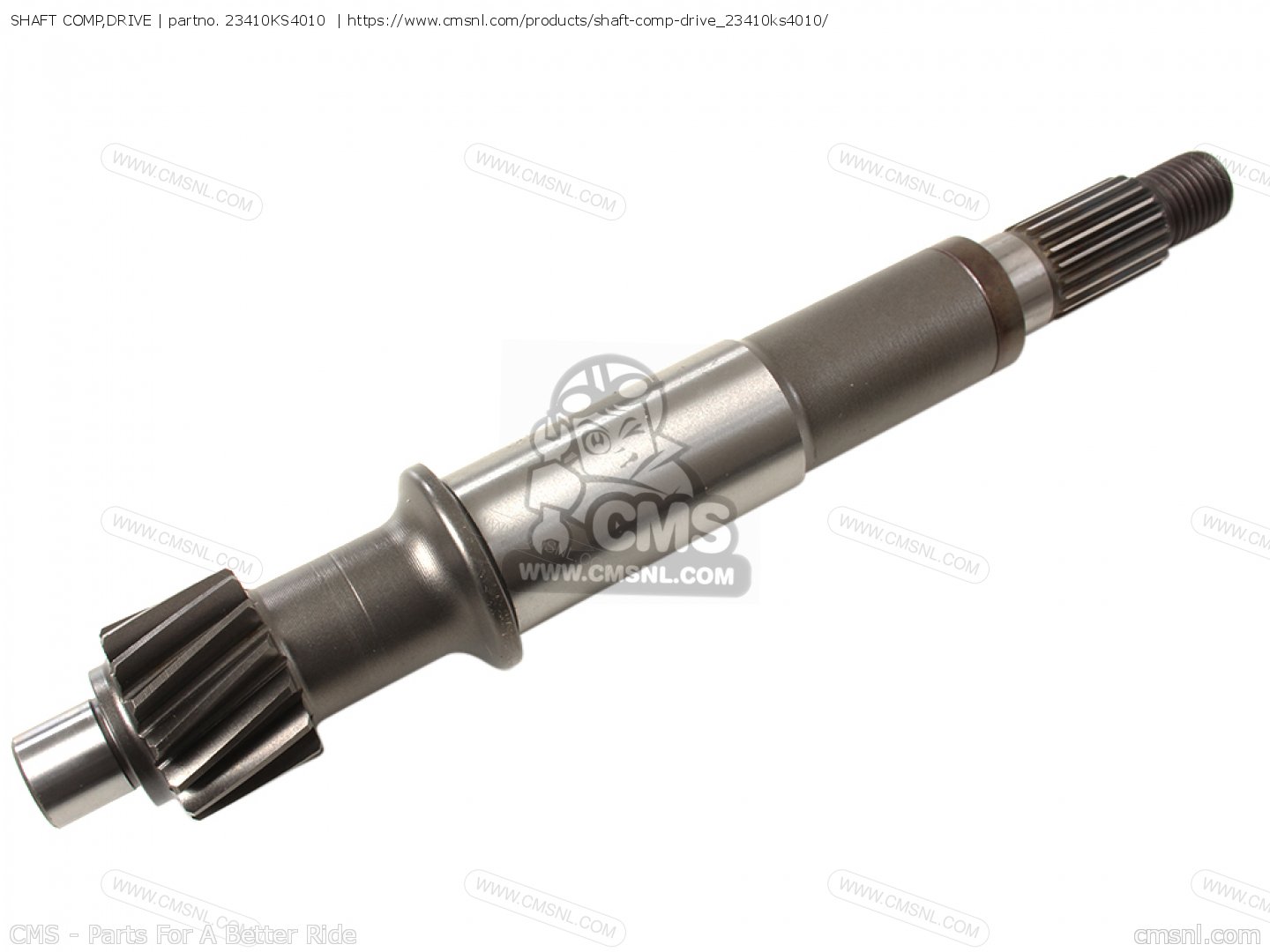 SHAFT COMP,DRIVE for CN250 FUSION 1987 (H) JAPAN MF02-110 - order at CMSNL