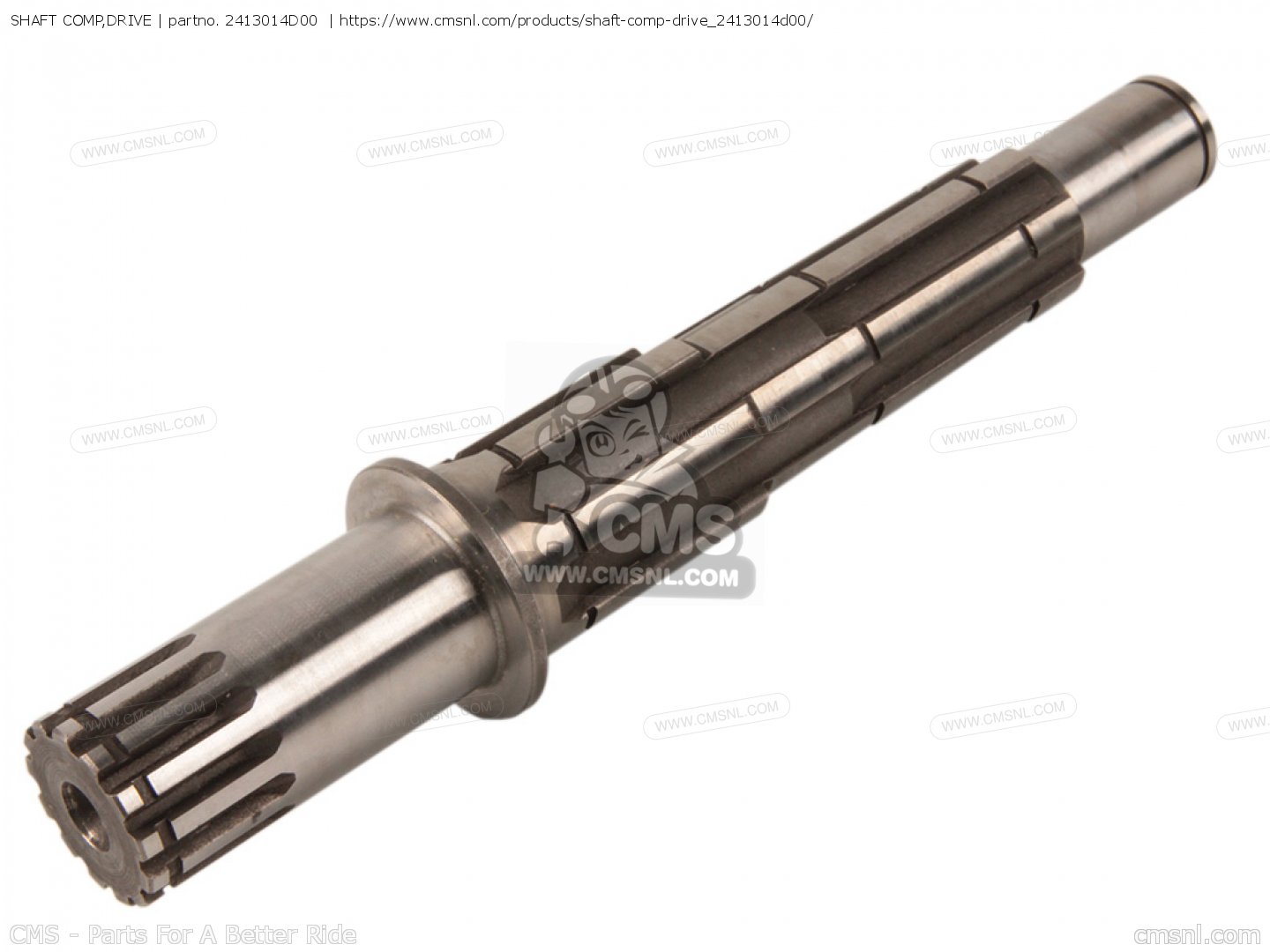 2413014D00: Shaft Comp,drive Suzuki - buy the 24130-14D00 at CMSNL