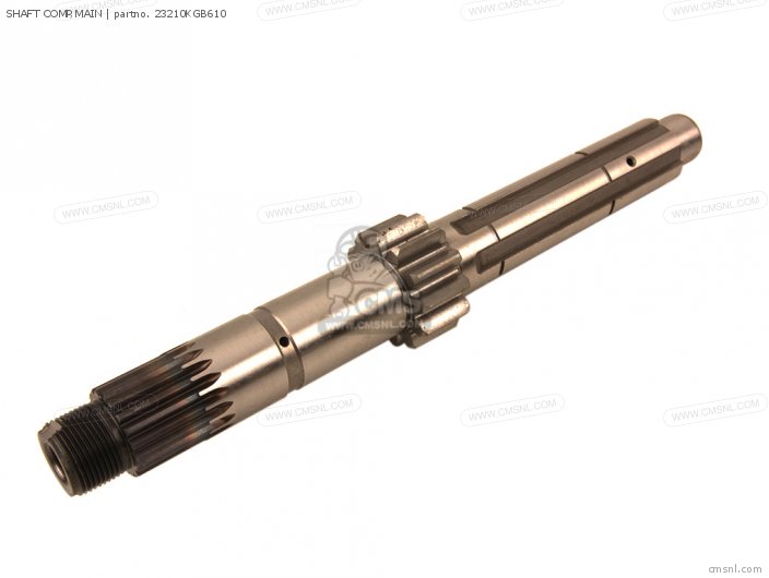 23210KGB610: SHAFT COMP,MAIN Honda - buy the 23210-KGB-610 at CMSNL