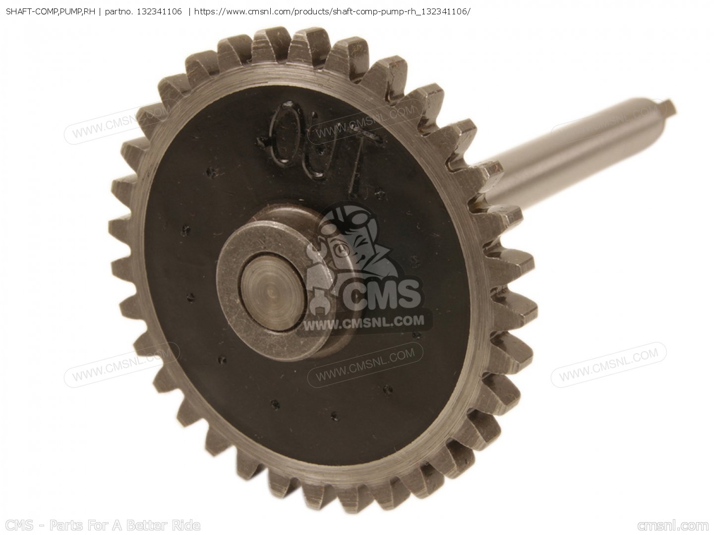 132341106: Shaft-comp,pump,rh Kawasaki - buy the 13234-1106 at CMSNL