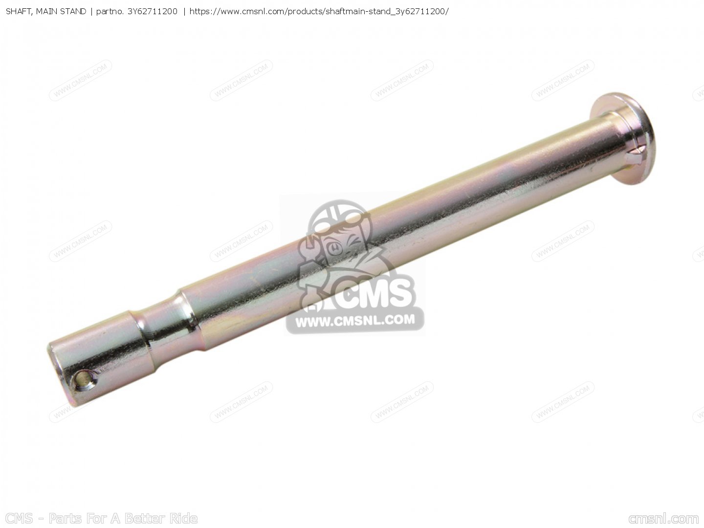 SHAFT, MAIN STAND for Yamaha - order at CMSNL