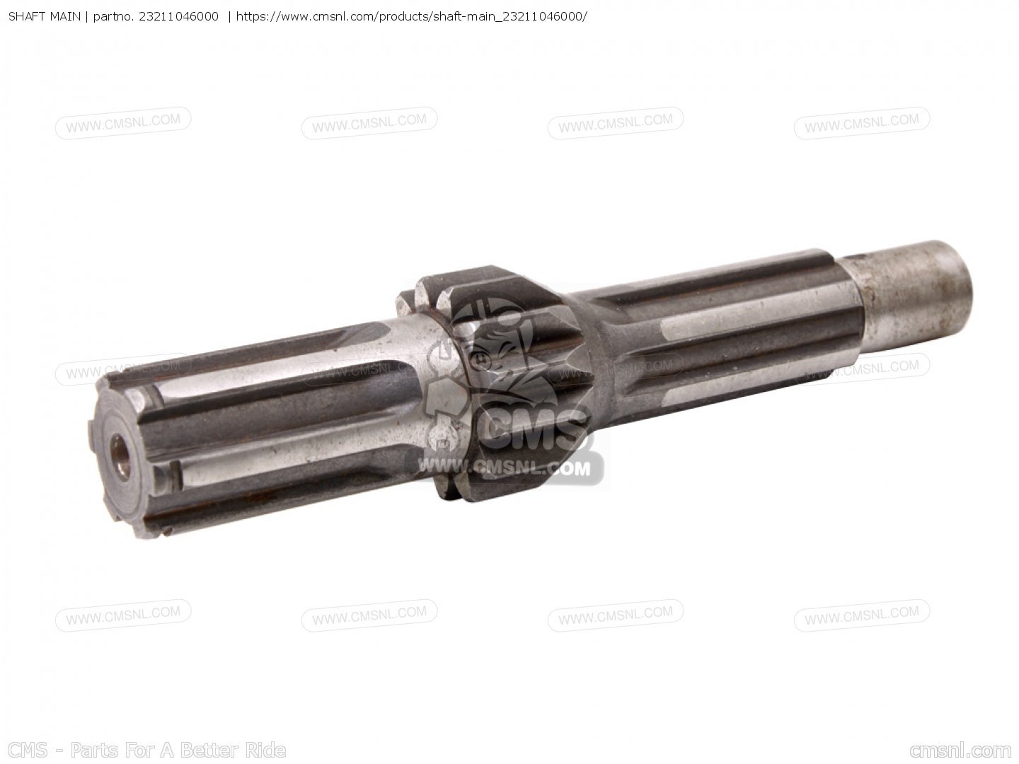 SHAFT MAIN for C90 CUB GENERAL EXPORT / DOUBLE SEAT - order at CMSNL