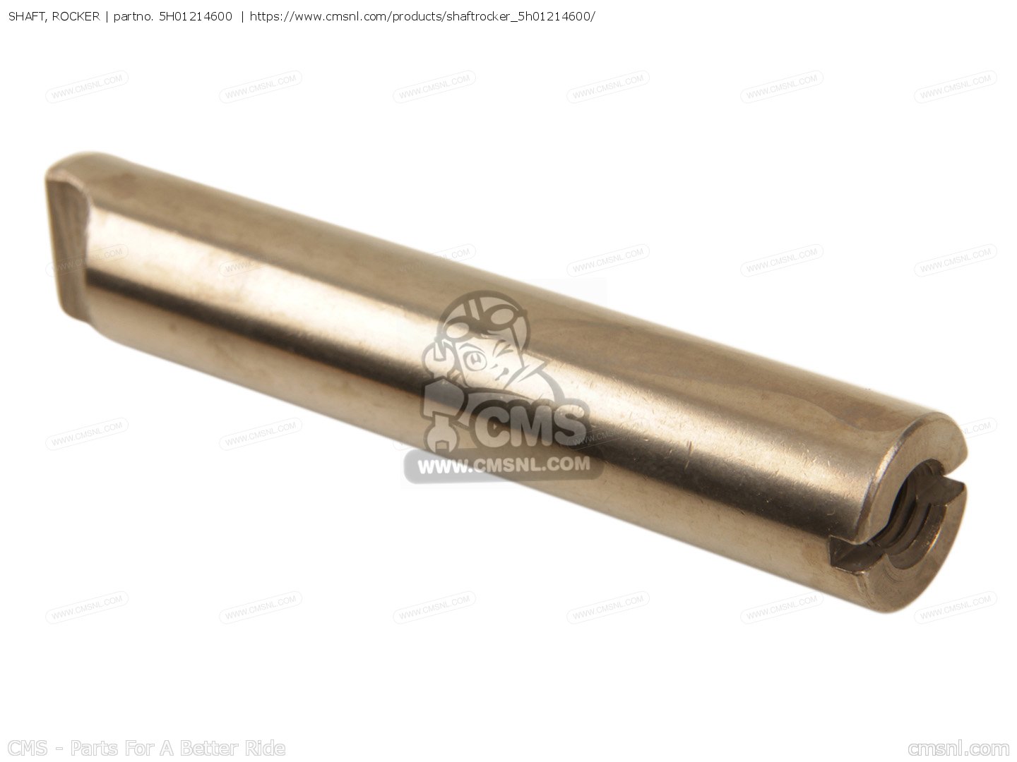 5H01214600: SHAFT, ROCKER Yamaha - buy the 5H0-12146-00-00 at CMSNL