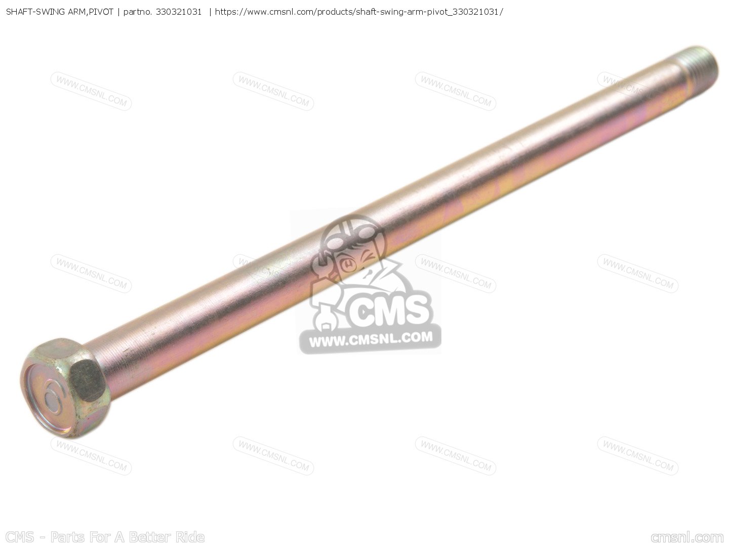 SHAFT-SWING ARM,PIVOT for KX60-B15 1999 USA CANADA - order at CMSNL