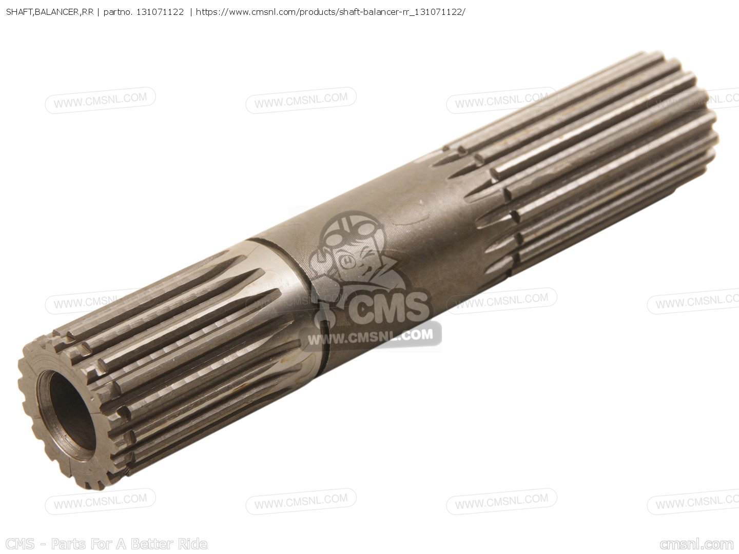 131071122: Shaft,balancer,rr Kawasaki - buy the 13107-1122 at CMSNL