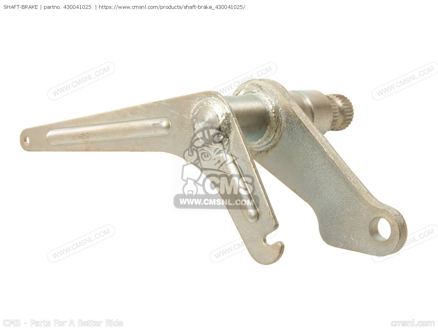 430041025: SHAFT-BRAKE Kawasaki - buy the 430041025 at CMSNL