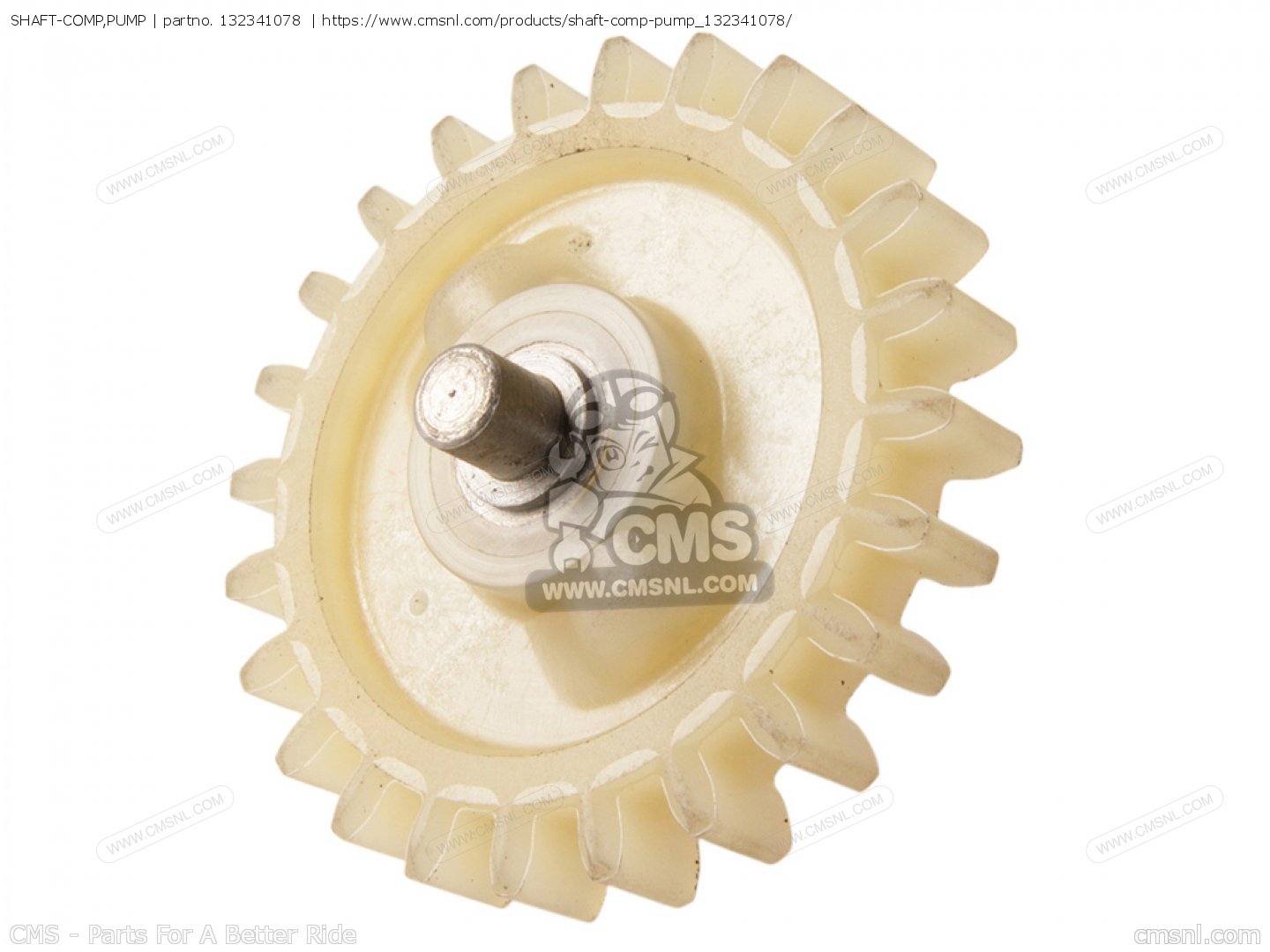 132341078: SHAFT-COMP,PUMP Kawasaki - buy the 13234-1078 at CMSNL