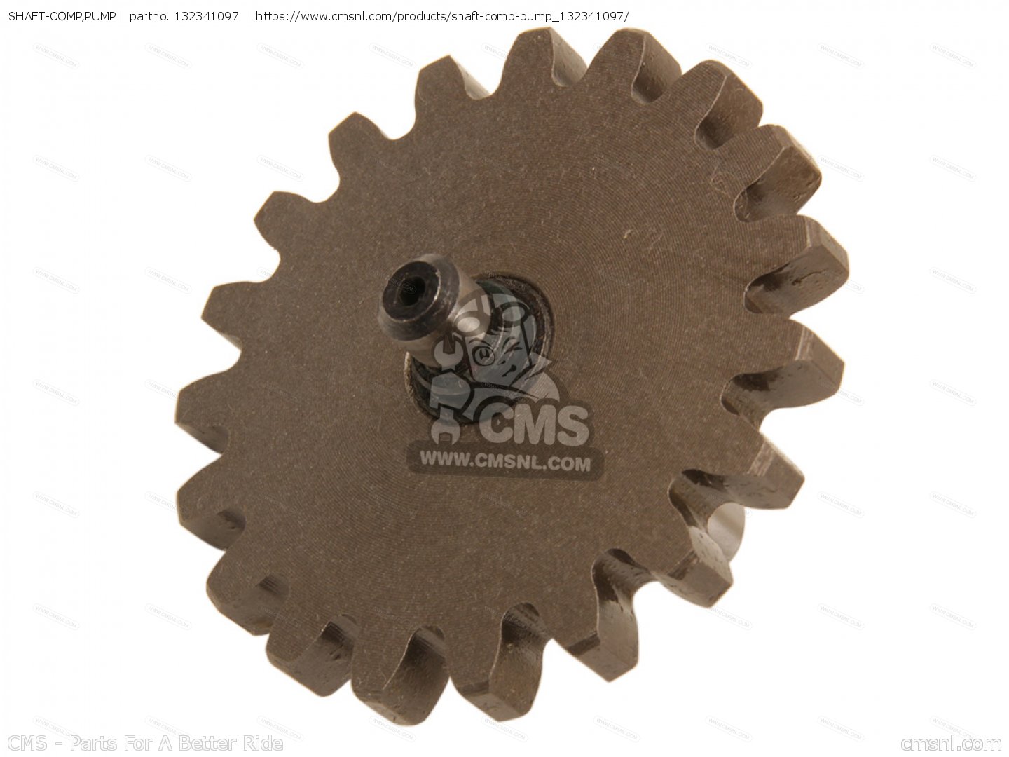 132341097: SHAFT-COMP,PUMP Kawasaki - buy the 13234-1097 at CMSNL