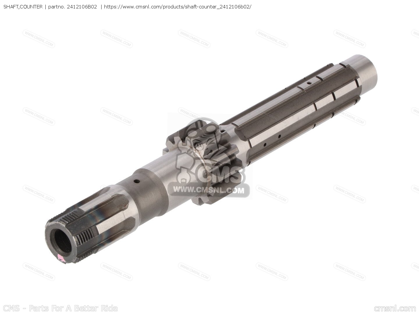 SHAFT,COUNTER for Suzuki - order at CMSNL