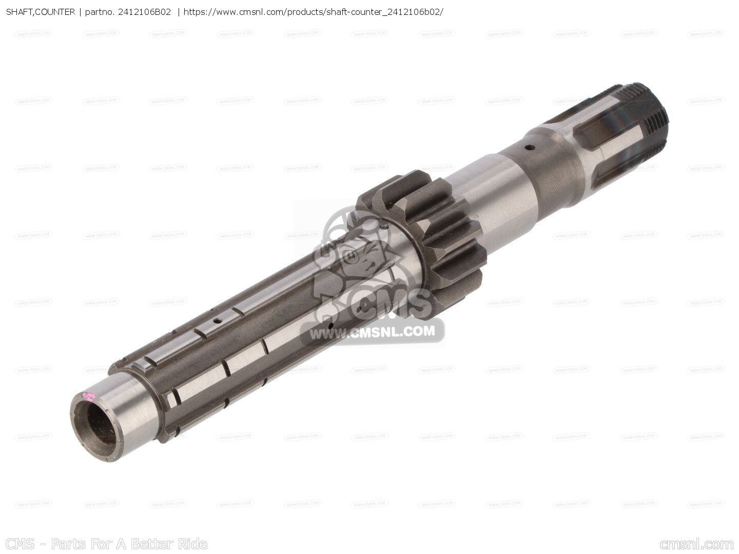 SHAFT,COUNTER for Suzuki - order at CMSNL
