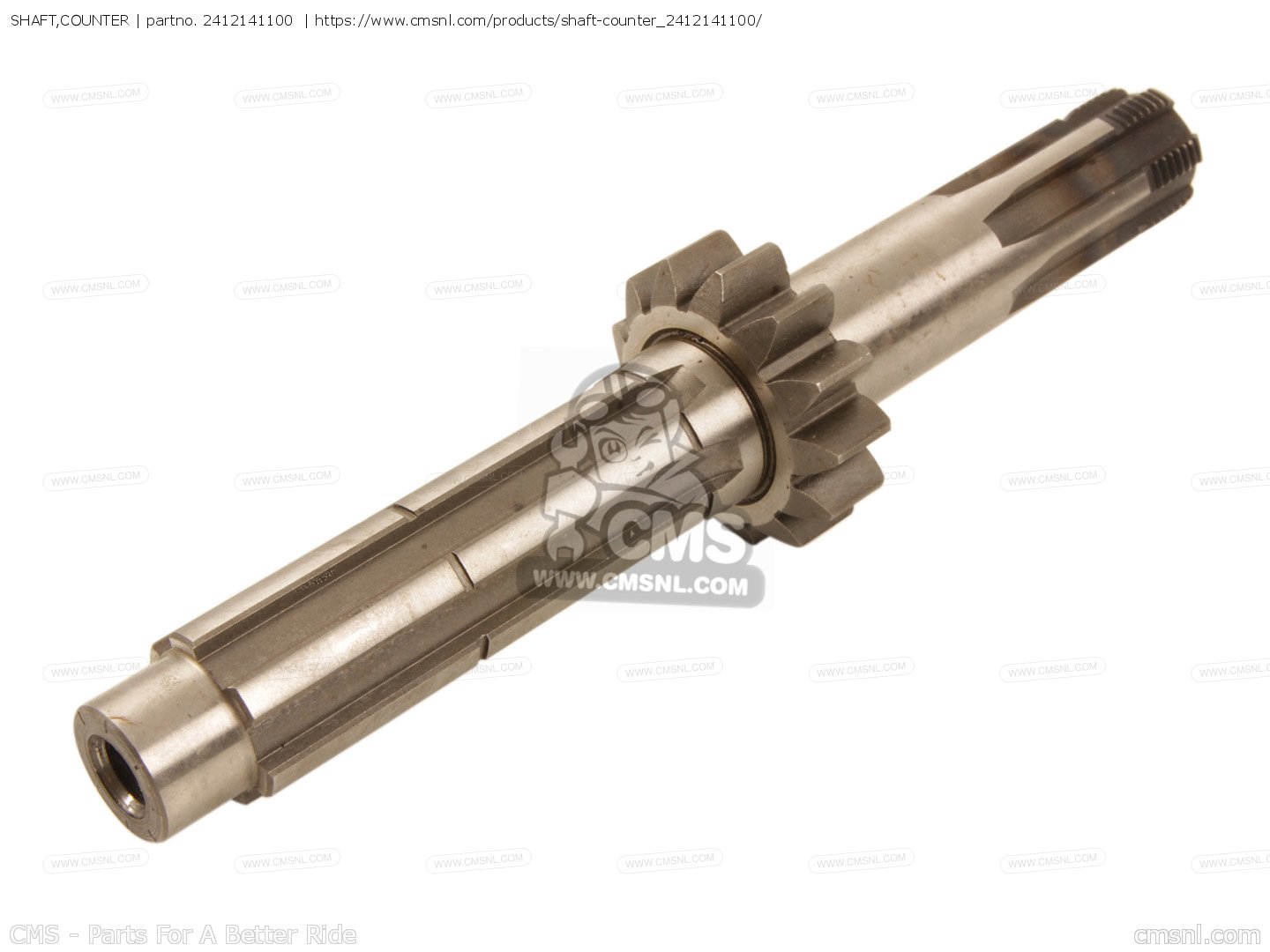 2412141100: SHAFT,COUNTER Suzuki - buy the 24121-41100 at CMSNL