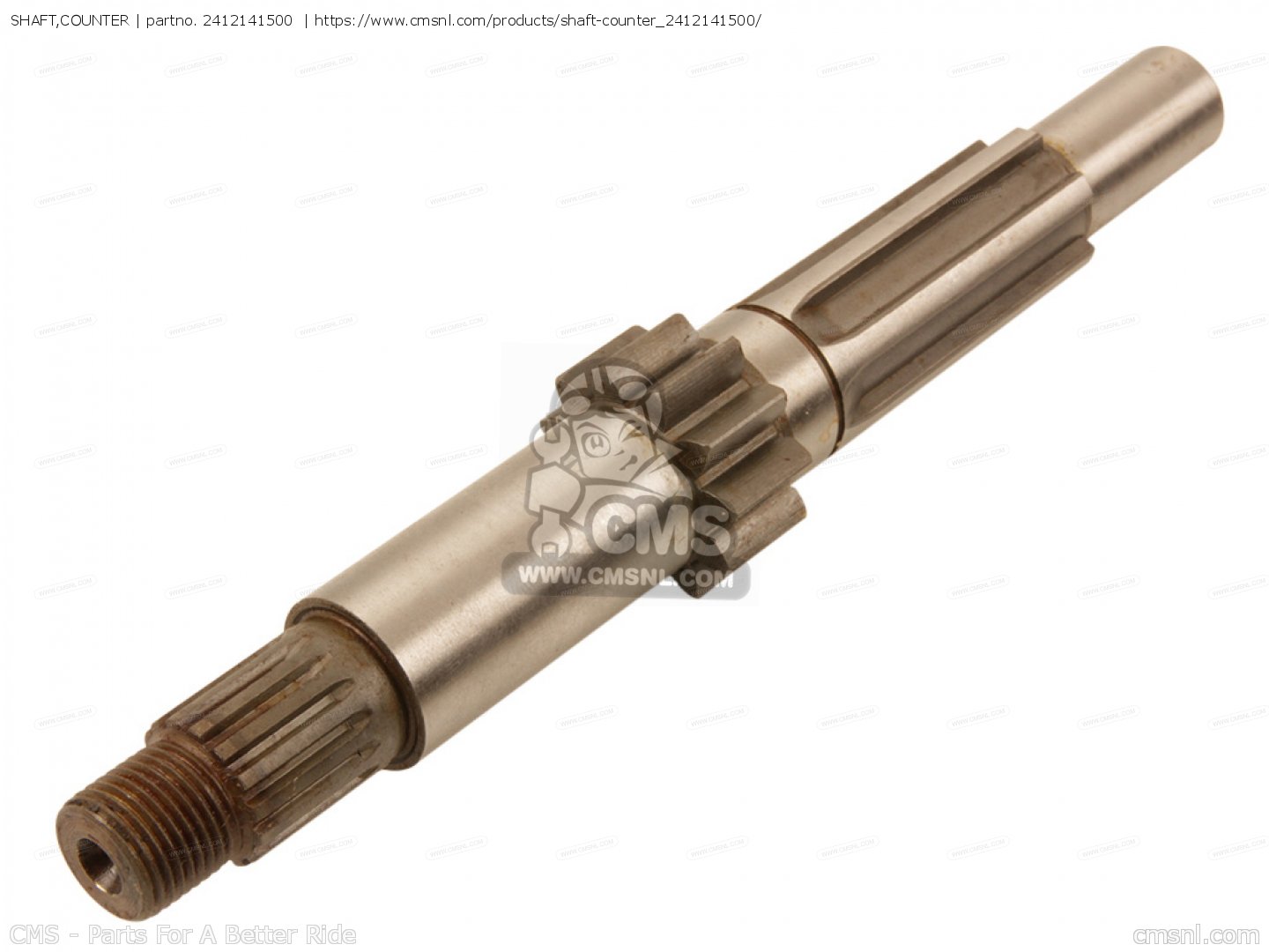 SHAFT,COUNTER for PE175 1980 (T) USA (E03) - order at CMSNL