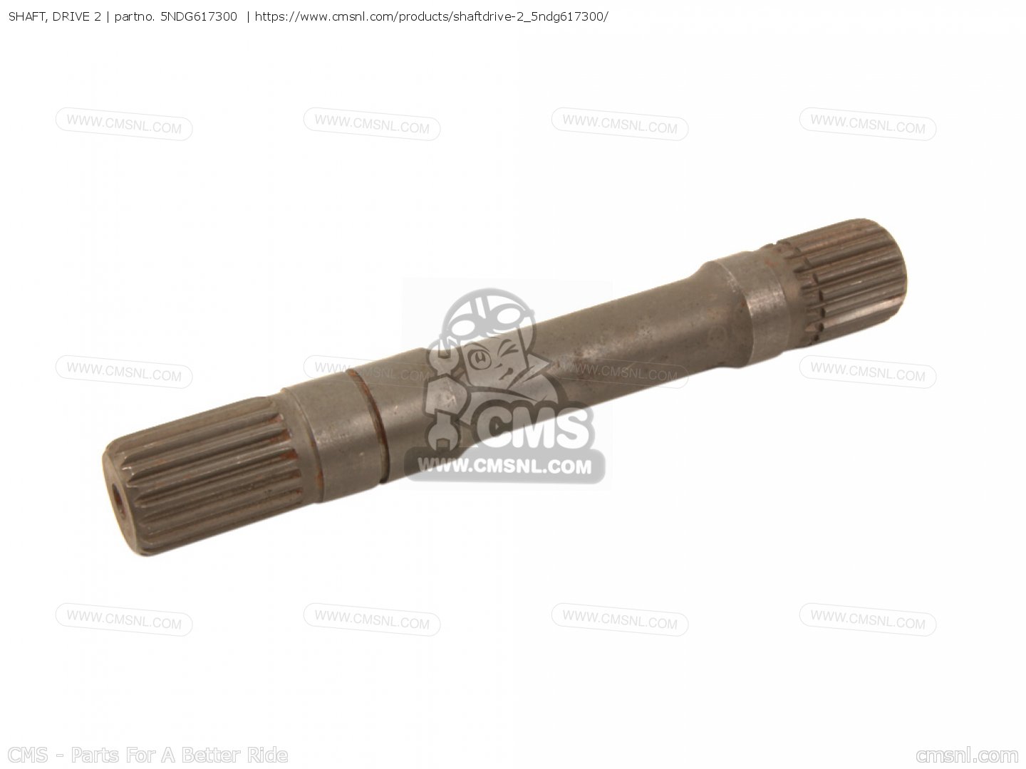 5ND-G6173-00-00 Shaft, Drive 2, 5NDG617300 Yamaha - YFM450FAR, YFM450FAR_B
