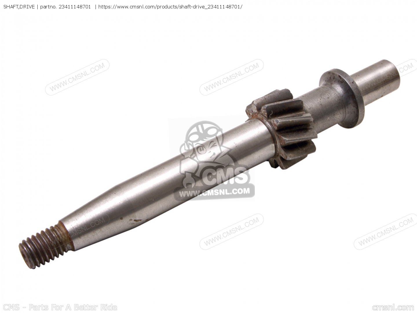 23411148701: SHAFT,DRIVE Honda - buy the 23411-148-701 at CMSNL