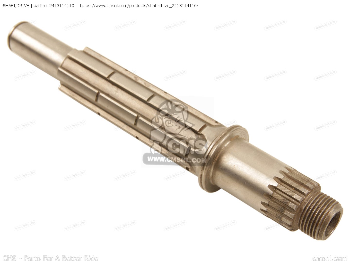 2413114110: Shaft,drive Suzuki - buy the 24131-14110 at CMSNL