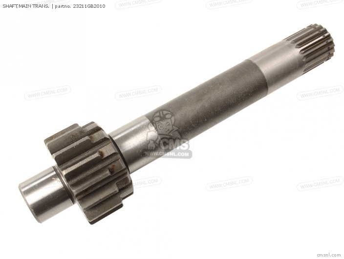 23211GB2010: Shaft,main Trans. Honda - buy the 23211-GB2-010 at CMSNL