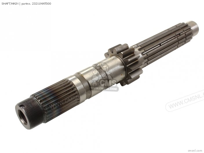 23211MAT000: Shaft,main Honda - buy the 23211-MAT-000 at CMSNL