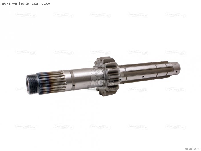 23211MJ1000: SHAFT,MAIN Honda - buy the 23211-MJ1-000 at CMSNL