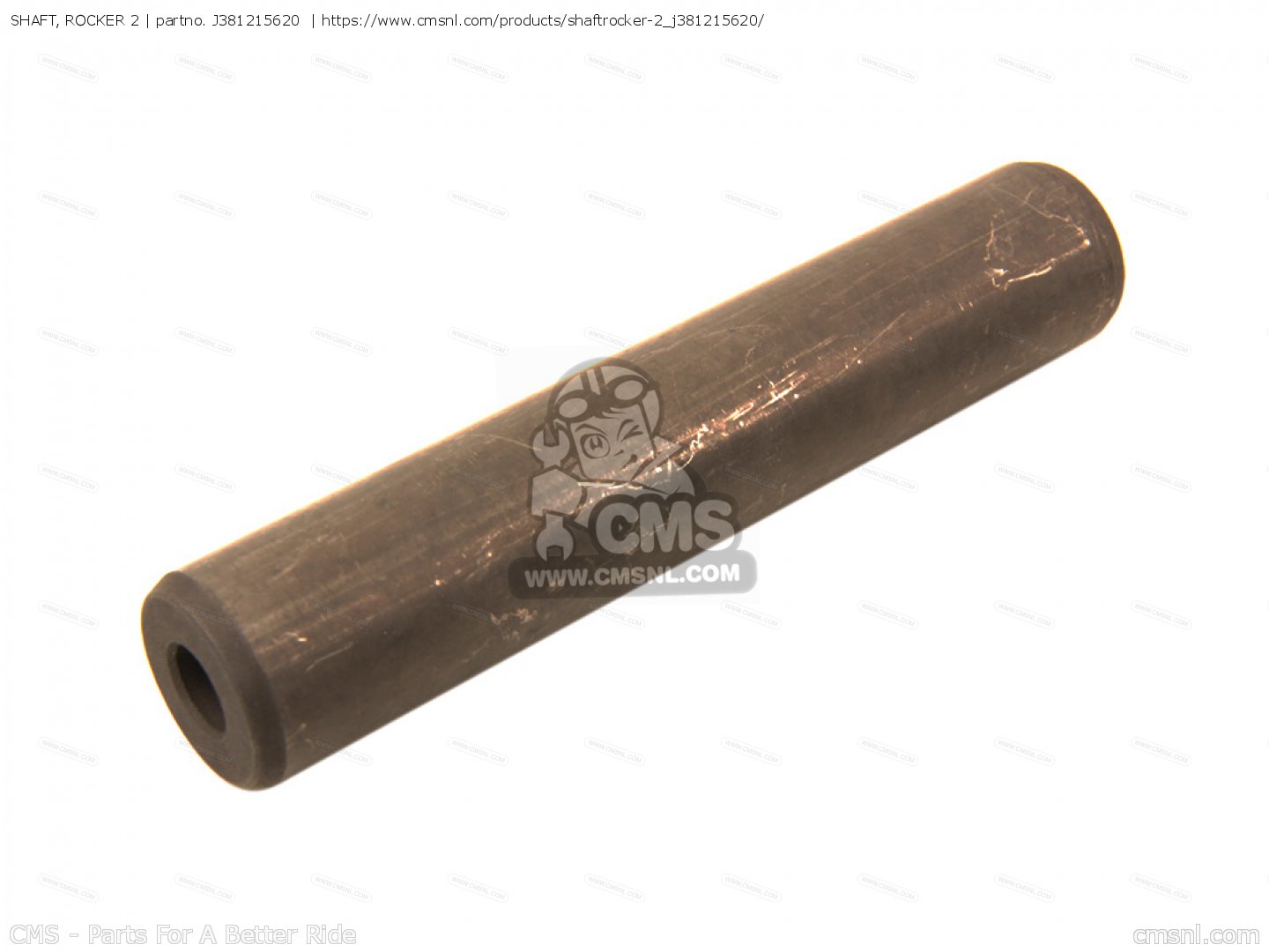 J381215620: Shaft, Rocker 2 Yamaha - buy the J38-12156-20 at CMSNL