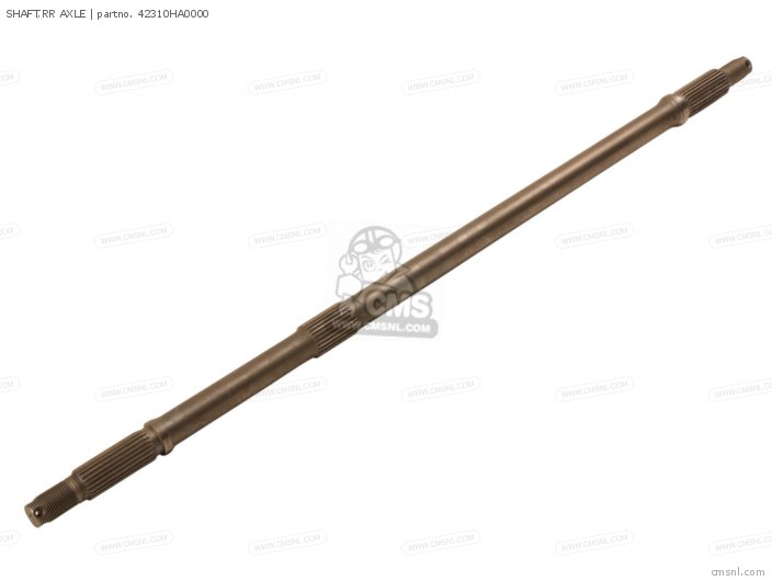 SHAFT,RR AXLE for Honda - order at CMSNL
