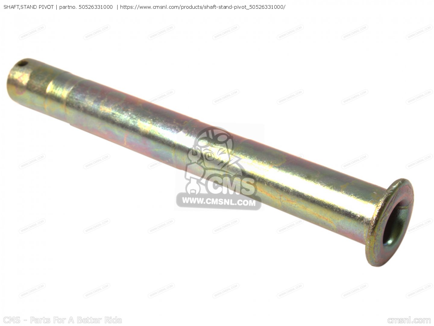 50526331000: SHAFT,STAND PIVOT Honda - buy the 50526-331-000 at CMSNL