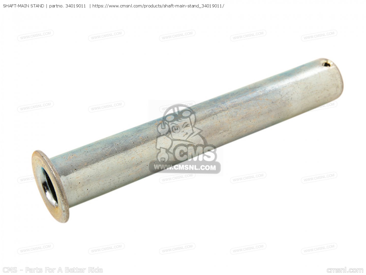 34019011: SHAFT-STAND,CNT Kawasaki - buy the 34019-011 at CMSNL