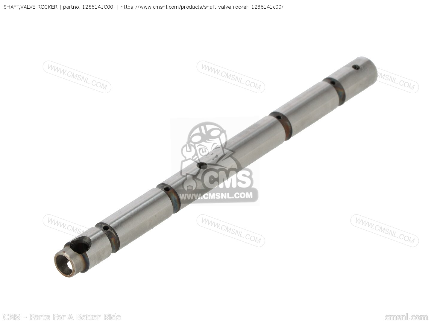 1286141C00: SHAFT,VALVE ROCKER Suzuki - buy the 12861-41C00 at CMSNL