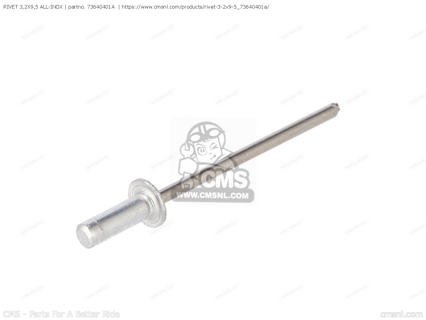 73640401A: SHEAR RIVET Ducati - buy the 73640401A at CMSNL