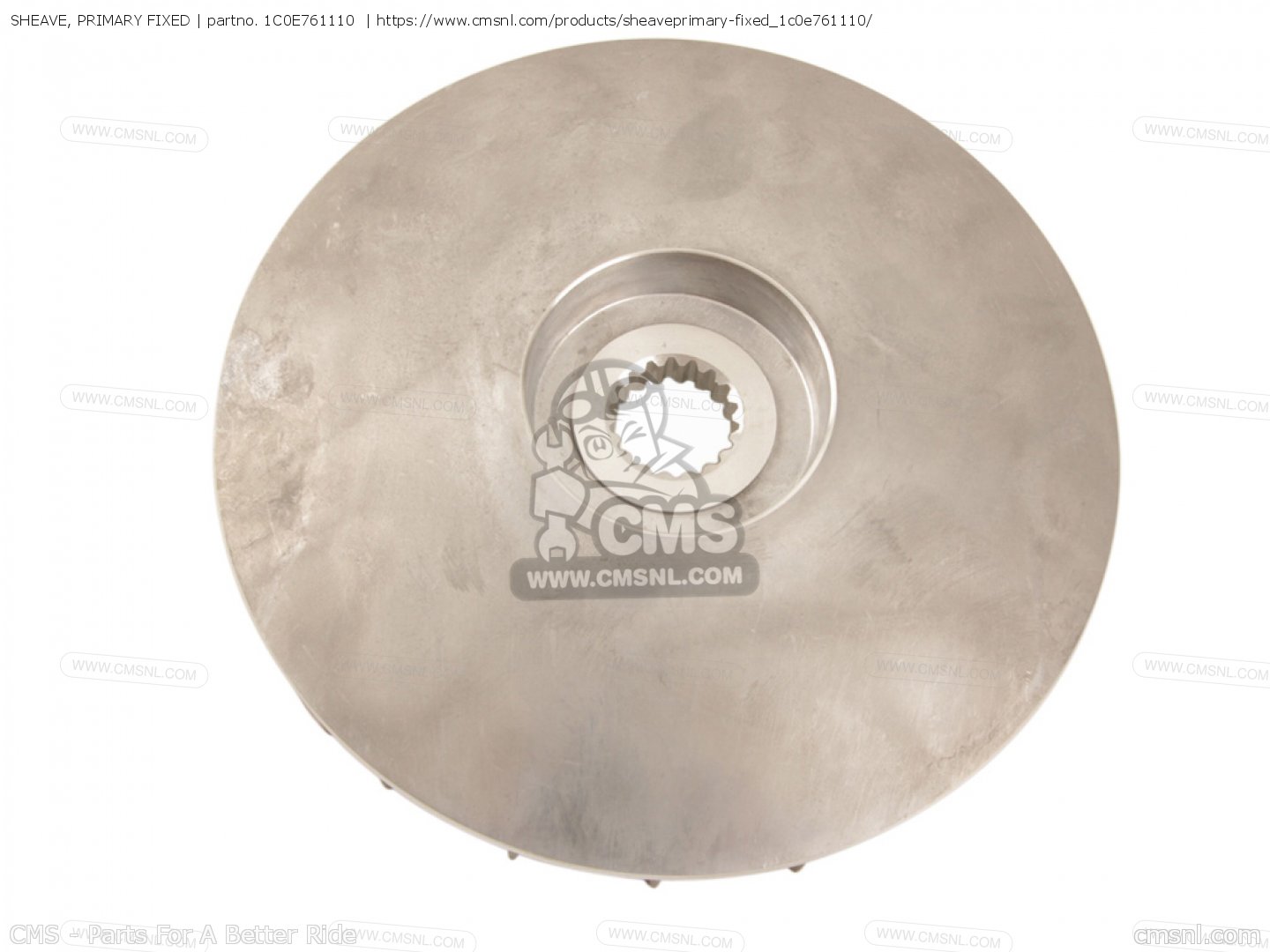 1C0E761110: SHEAVE, PRIMARY FIXED Yamaha - buy the 1C0-E7611-10-00 at CMSNL