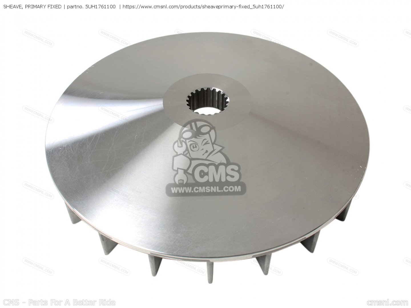 5UH1761100: SHEAVE, PRIMARY FIXED Yamaha - buy the 5UH-17611-00-00 at CMSNL