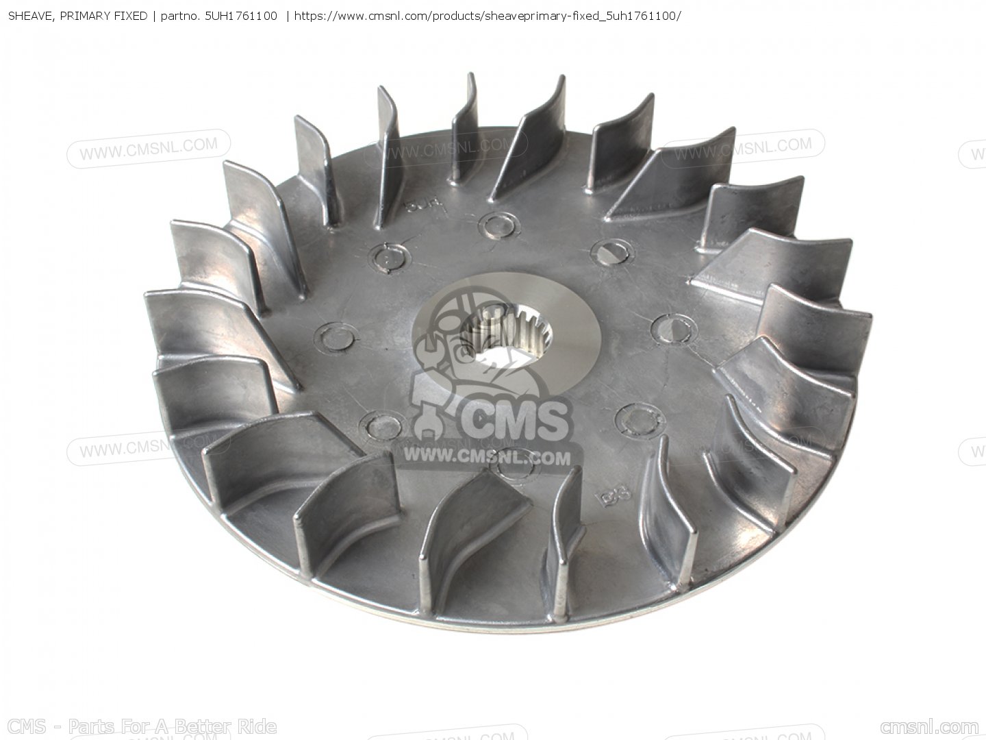 5UH1761100: SHEAVE, PRIMARY FIXED Yamaha - buy the 5UH-17611-00-00 at CMSNL