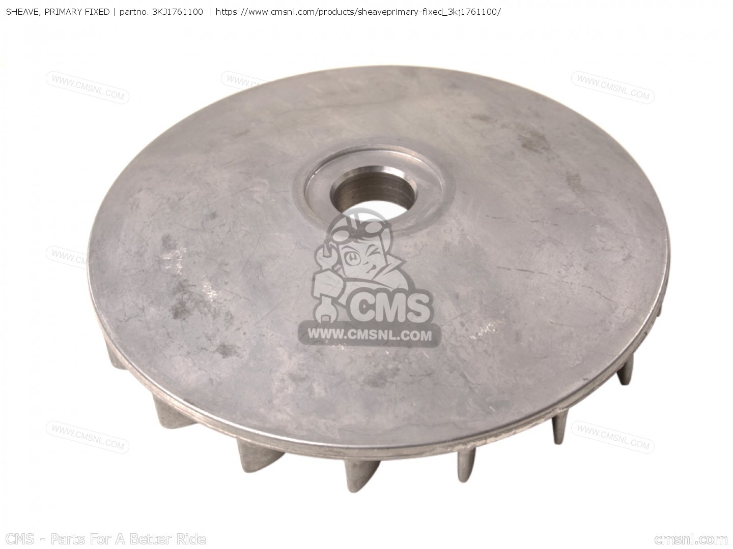 3KJ1761100: Sheave, Primary Fixed Yamaha - buy the 3KJ-17611-00 at CMSNL