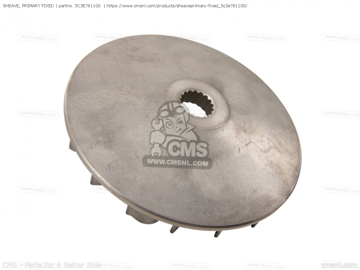 5C3E761100: Sheave, Primary Fixed Yamaha - buy the 5C3-E7611-00-00 at CMSNL