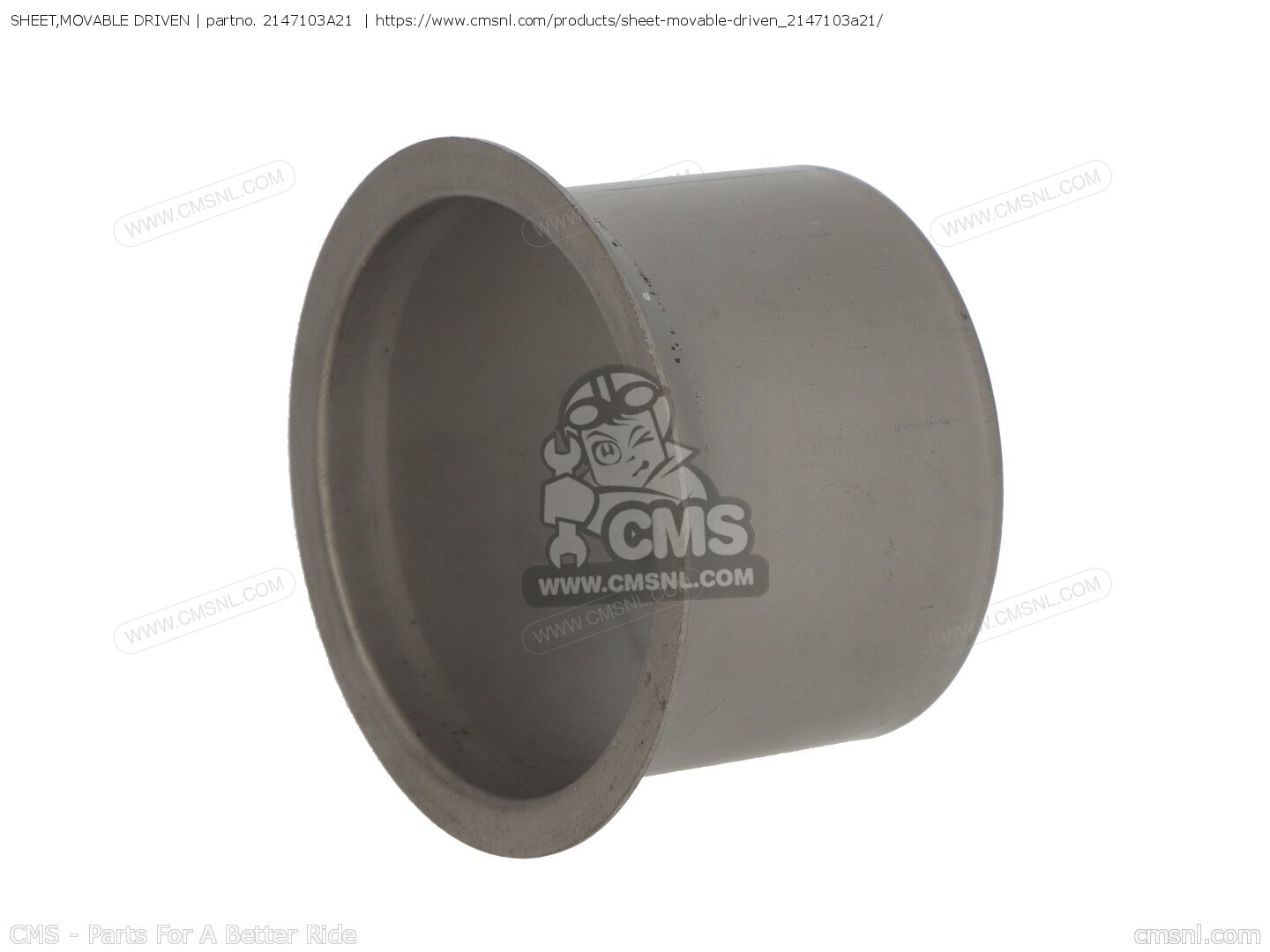 2147103A21: SHEET,MOVABLE DRIVEN Suzuki - buy the 21471-03A21 at CMSNL