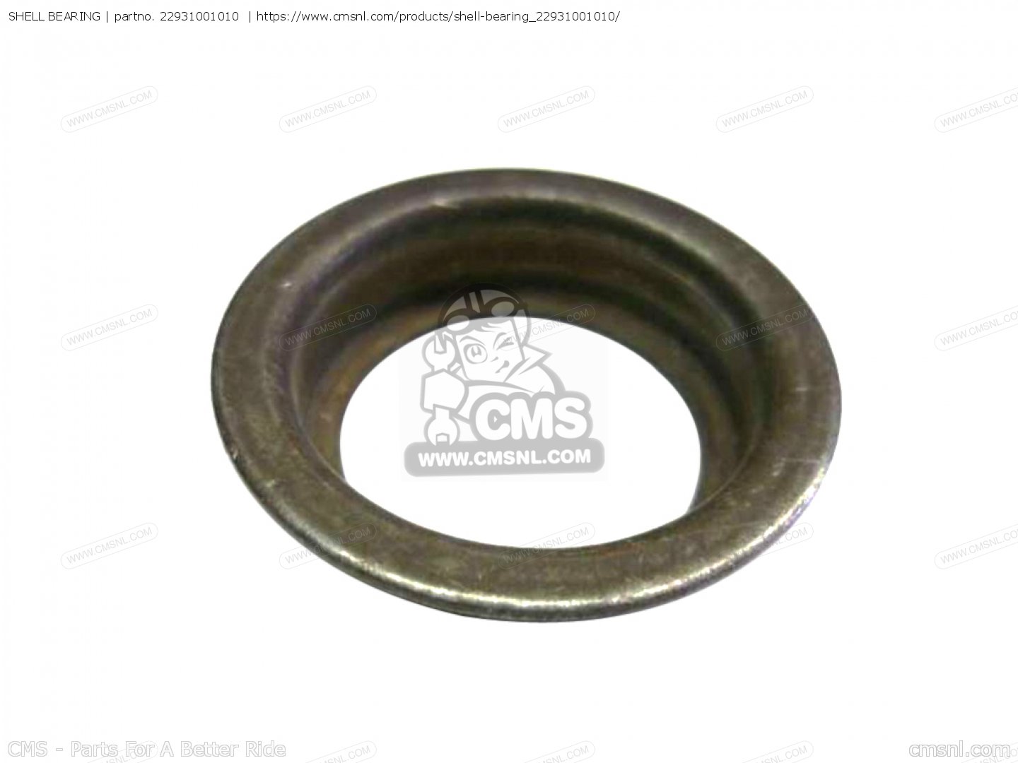 SHELL BEARING for Honda - order at CMSNL