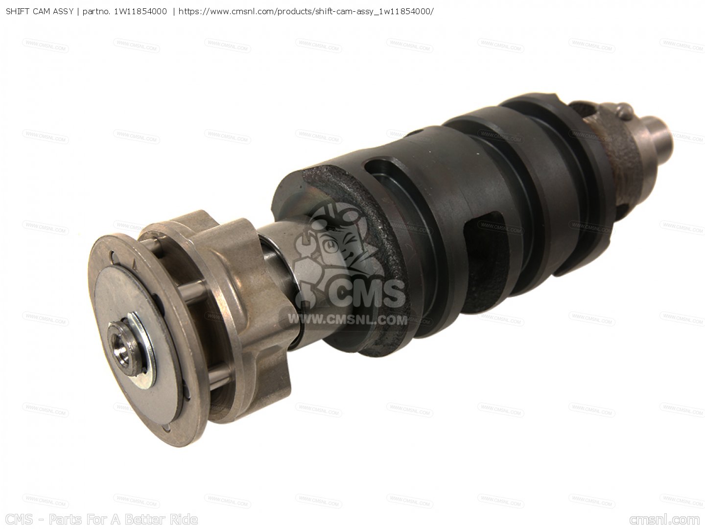 1W11854000: SHIFT CAM ASSY Yamaha - buy the 1W1-18540-00-00 at CMSNL