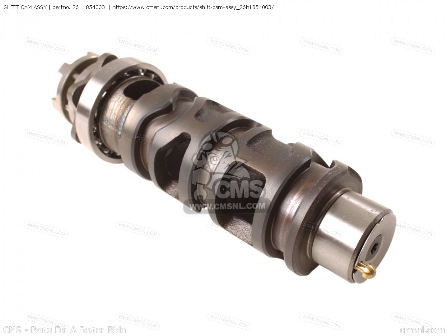 26H1854003: SHIFT CAM ASSY Yamaha - buy the 26H-18540-03-00 at CMSNL