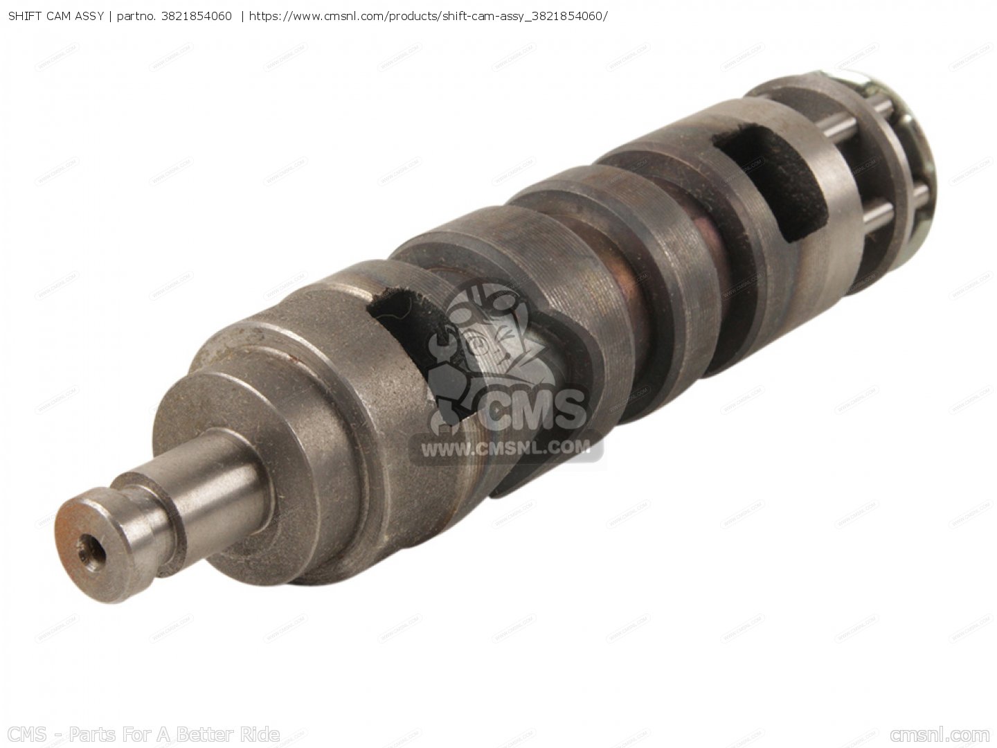 3821854060: SHIFT CAM ASSY Yamaha - buy the 382-18540-60-00 at CMSNL