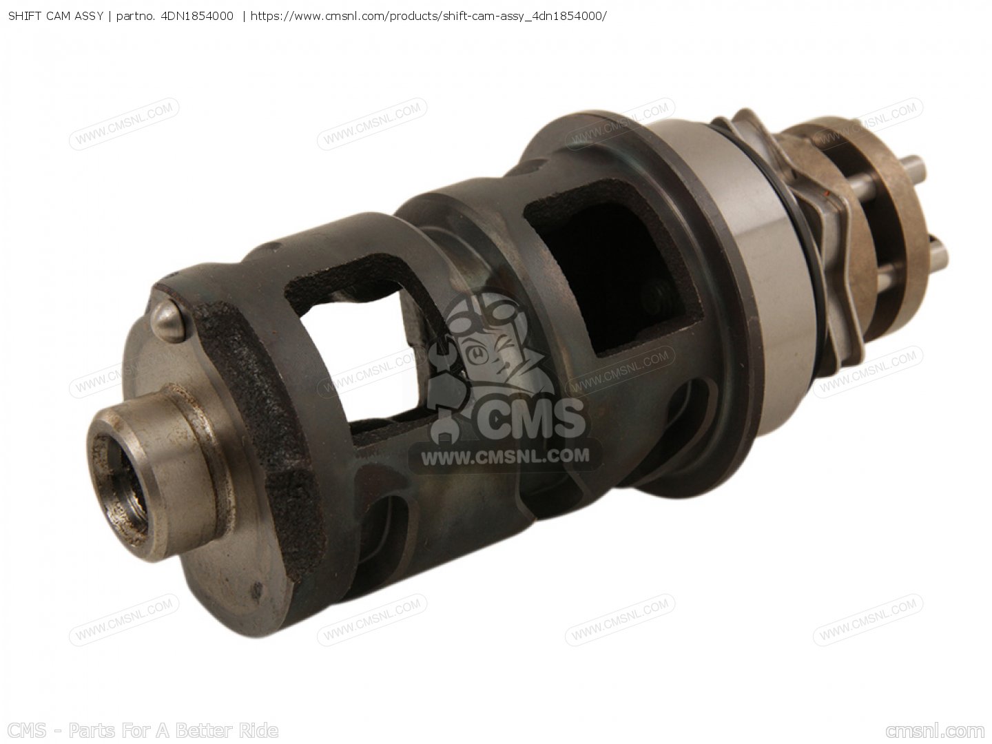 4DN1854000: SHIFT CAM ASSY Yamaha - buy the 4DN-18540-00-00 at CMSNL