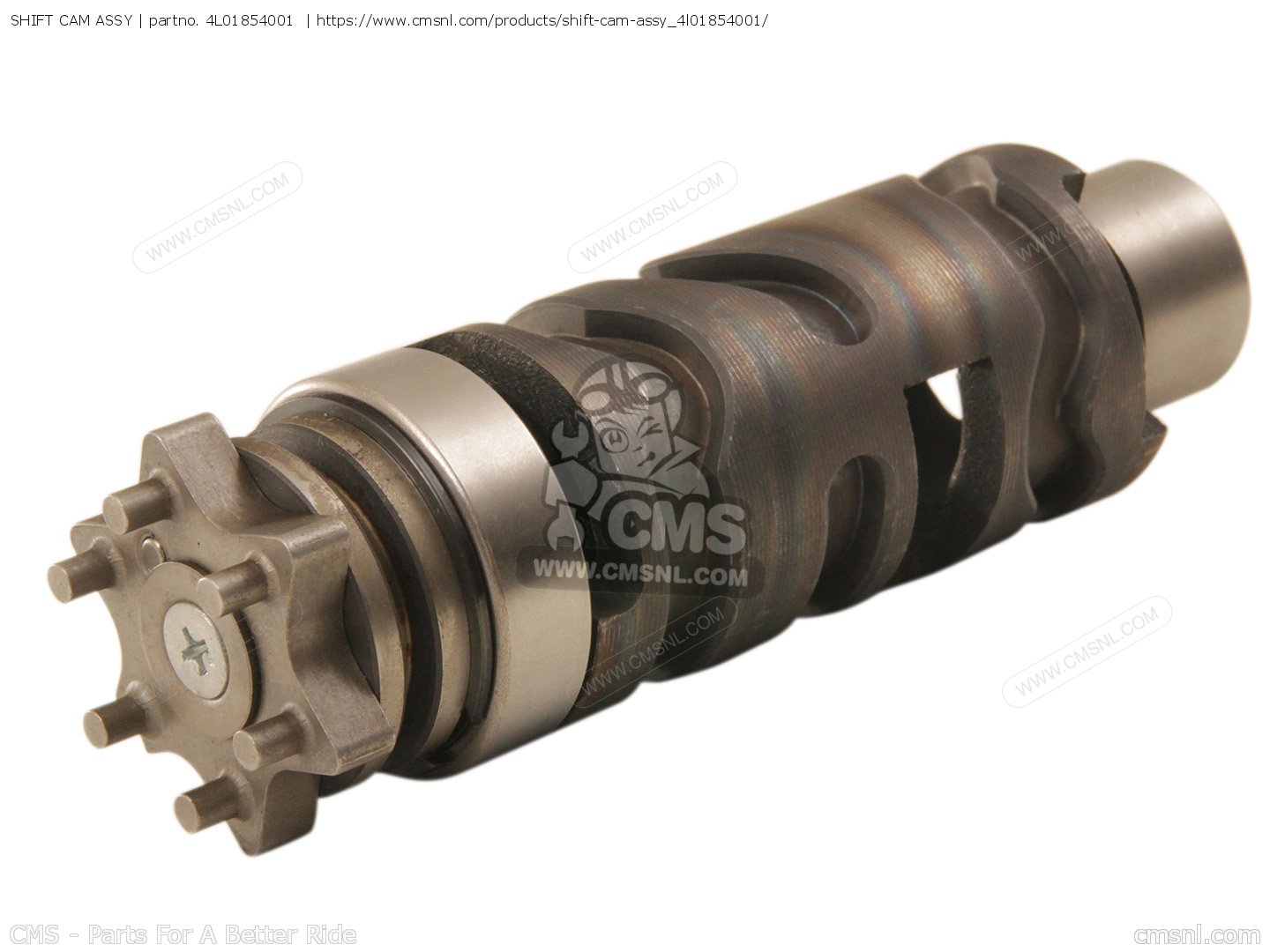 4L01854001: Shift Cam Assy Yamaha - buy the 4L0-18540-01-00 at CMSNL
