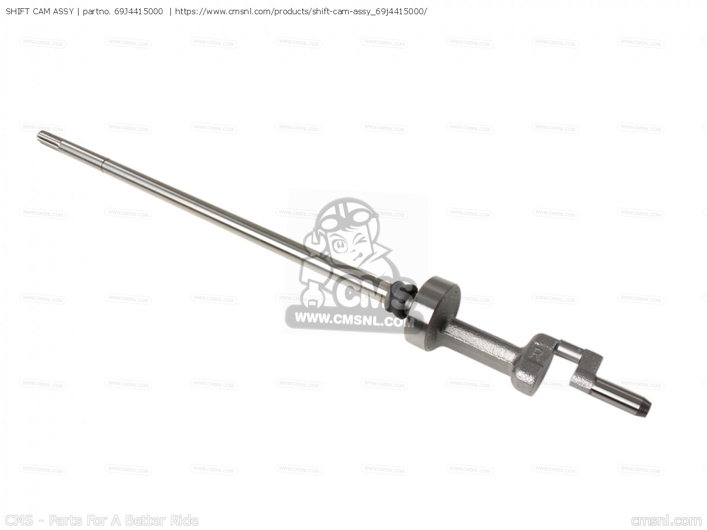 69J4415000: SHIFT CAM ASSY Yamaha - buy the 69J-44150-00-00 at CMSNL