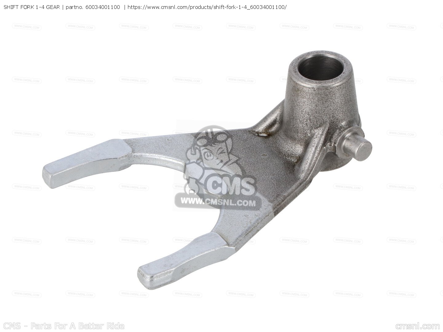 60034001100: SHIFT FORK 1-4 GEAR KTM - buy the 60034001100 at CMSNL