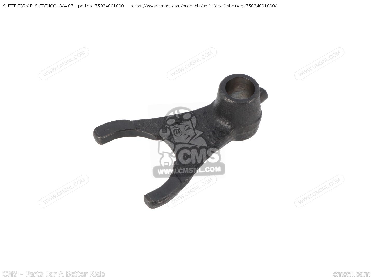 75034001000: SHIFT FORK F. SLIDINGG. 3/4 07 KTM - buy the 75034001000 ...