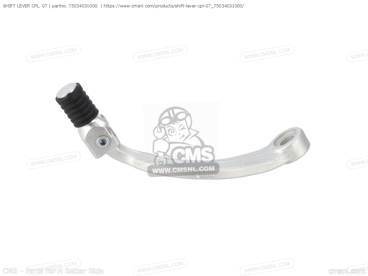 75034031000: SHIFT LEVER CPL. 07 KTM - buy the 75034031000 at CMSNL