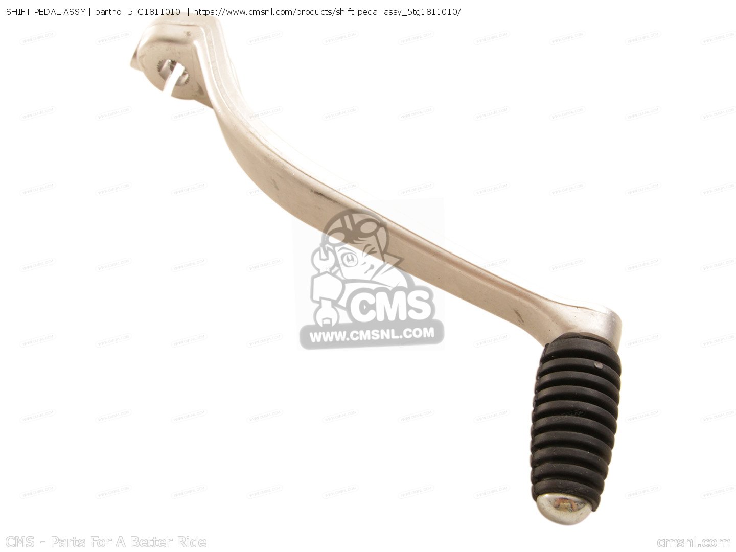 5TG1811010: SHIFT PEDAL ASSY Yamaha - buy the 5TG-18110-10-00 at CMSNL