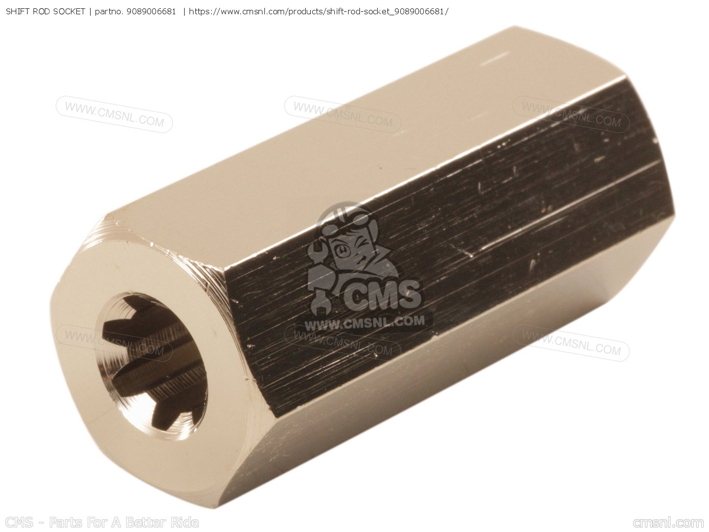9089006681: SHIFT ROD SOCKET Yamaha - buy the 90890-06681-00 at CMSNL