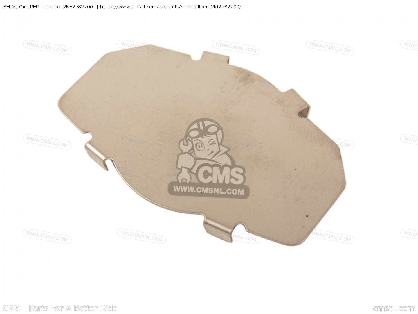 SHIM, CALIPER for Yamaha - order at CMSNL