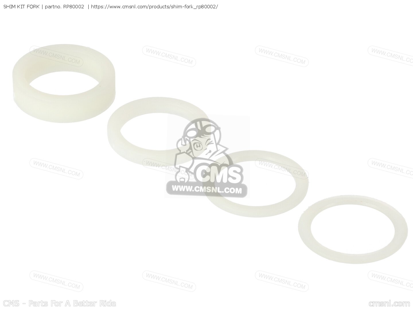 RP80002: SHIM KIT FORK KTM - kaufen Sie den RP80002 bei CMSNL