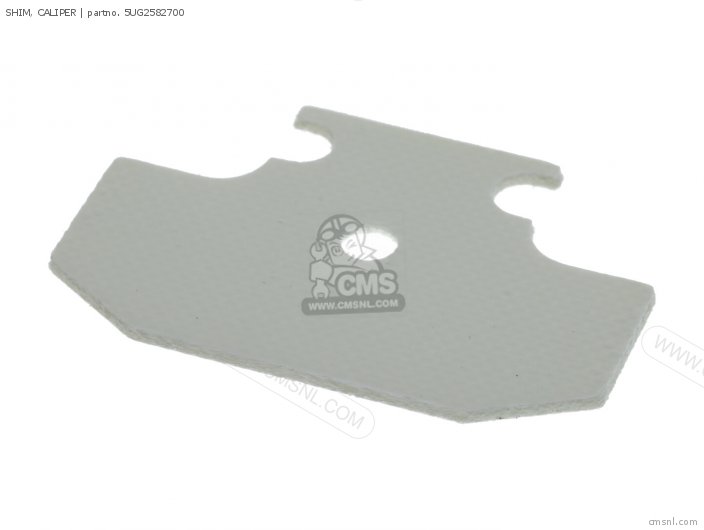 5UG2582700: Shim, Caliper Yamaha - buy the 5UG-25827-00 at CMSNL